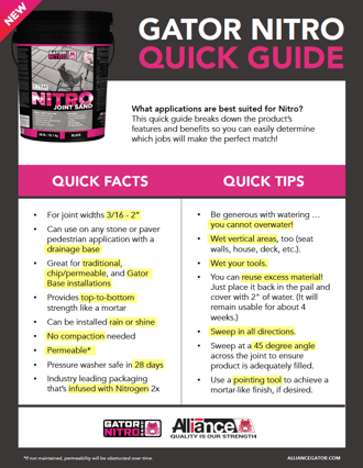Gator Nitro Quick Guide